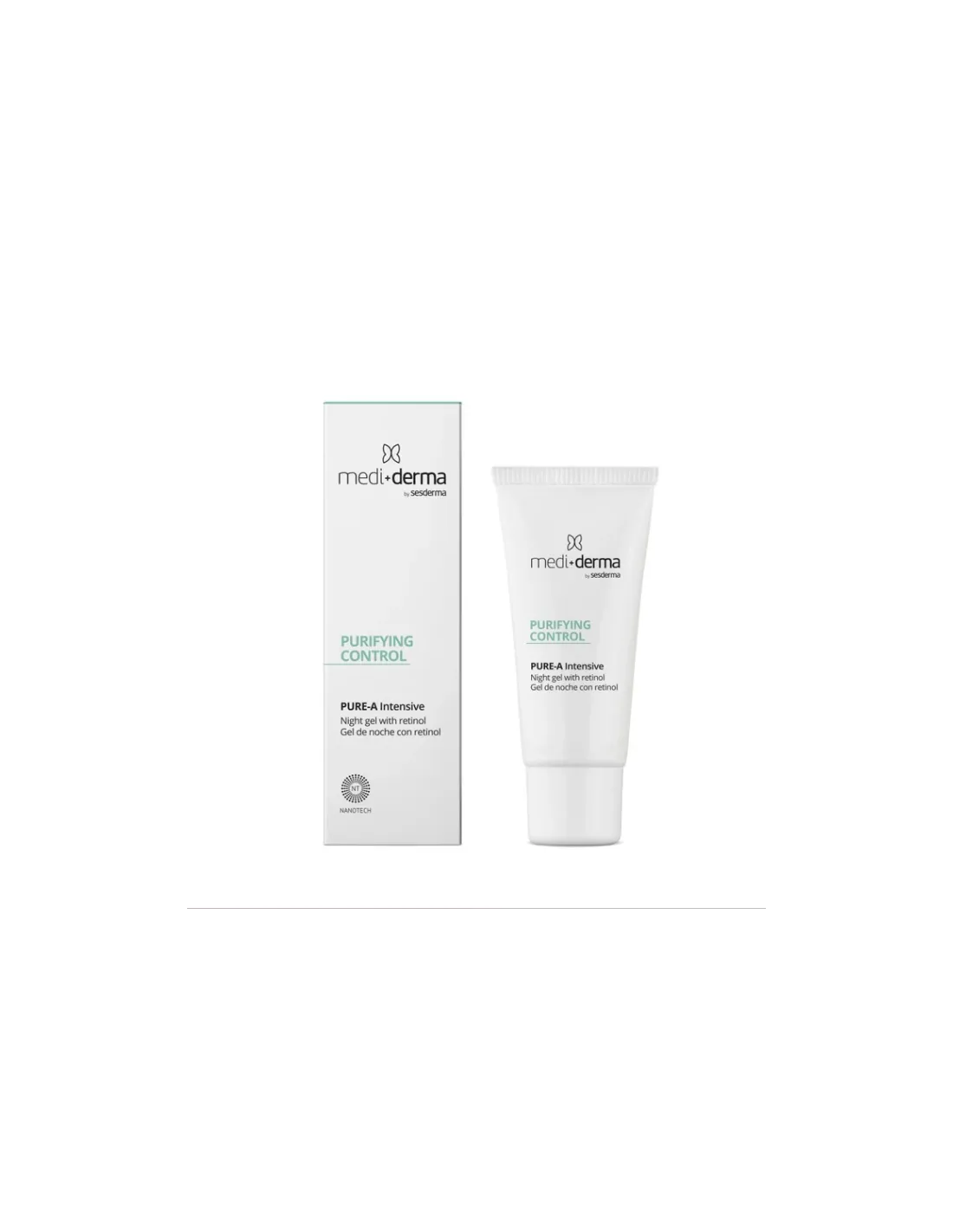 MEDIDERMA Pure A Night Gel | Tratamiento Nocturno Piel Grasa con Retinoides
