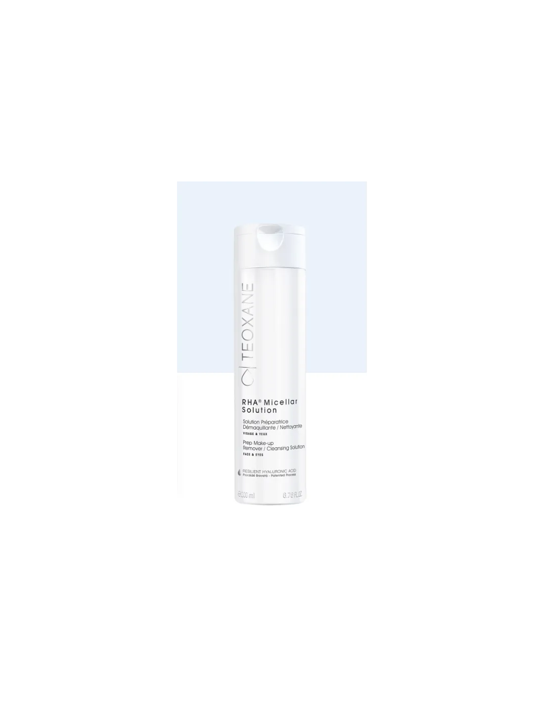 Teoxane RHA Micellar Solution 200 ml | Agua Micelar Suave y Calmante