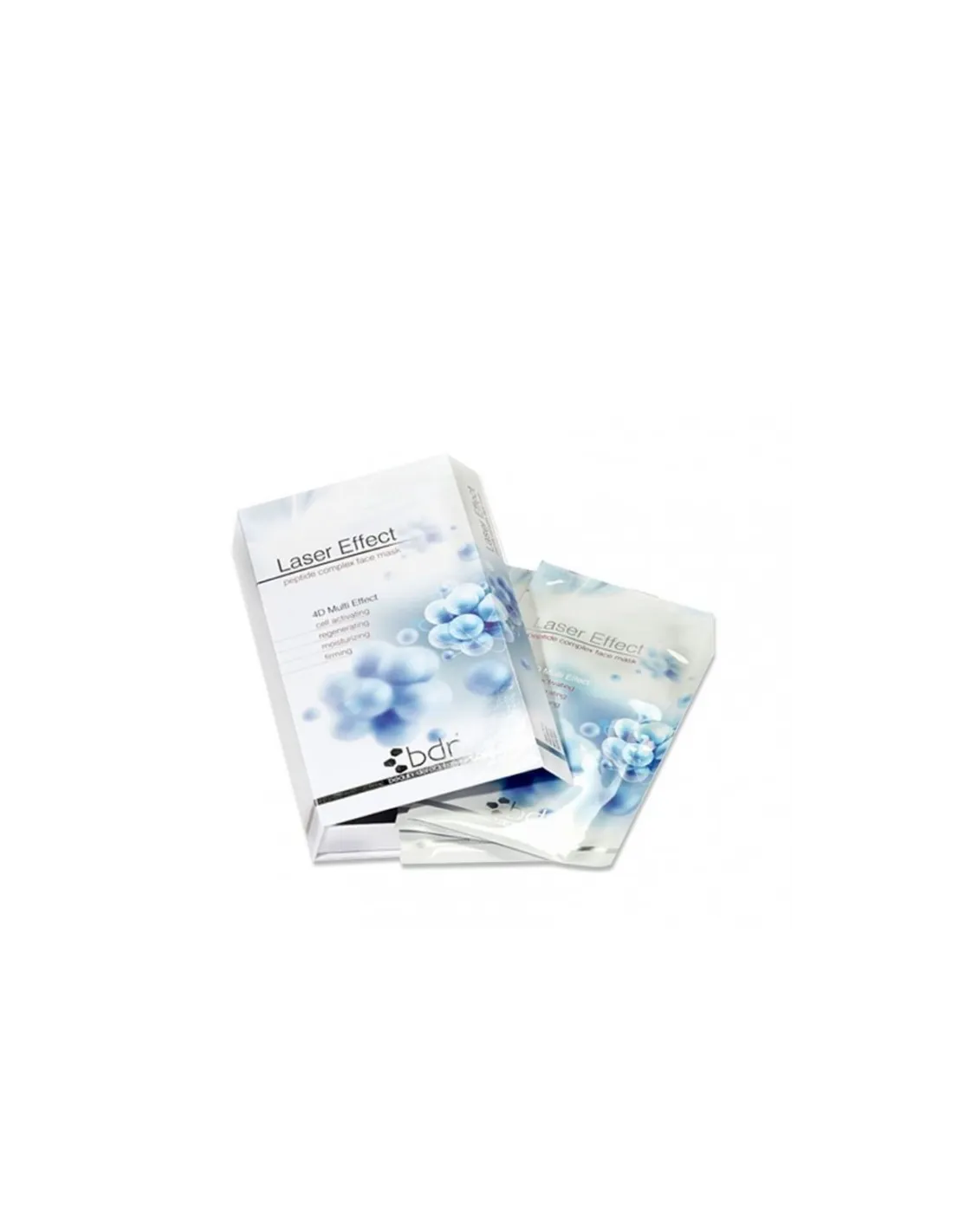 BDR Laser Effect Face Mask – Mascarilla Reafirmante Lifting Inmediato 4 uds