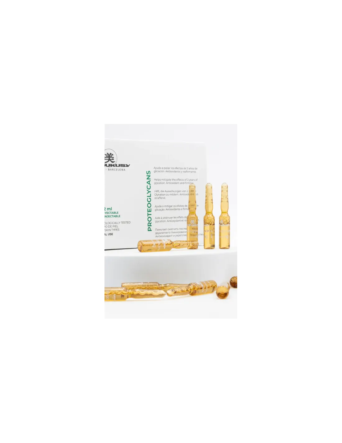 UTSUKUSY Ampollas Proteoglycans – Hidratación y Reafirmante Facial
